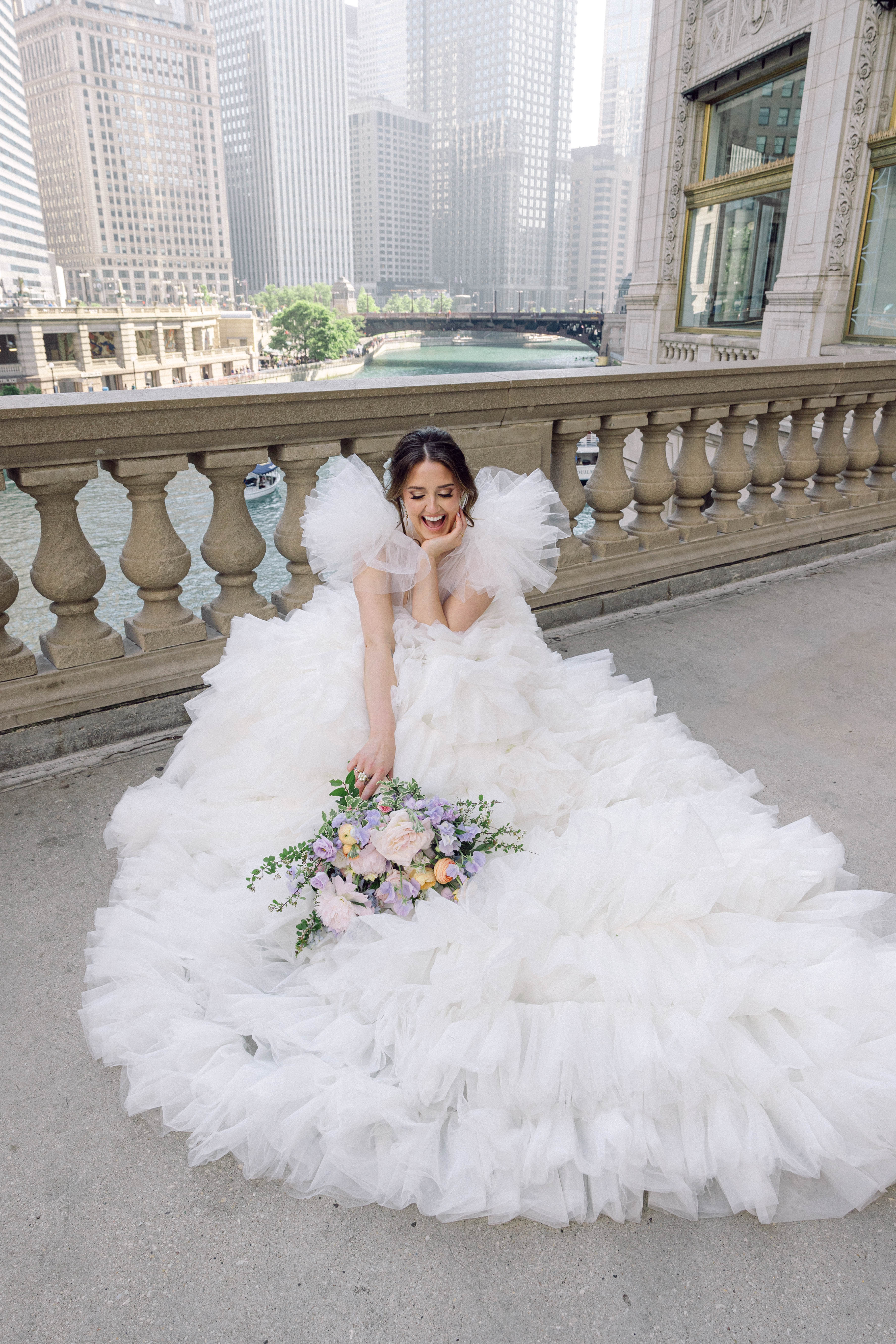 Dreamy Pastels: Caroline and Michael's Chicago Wedding Floral Design ...